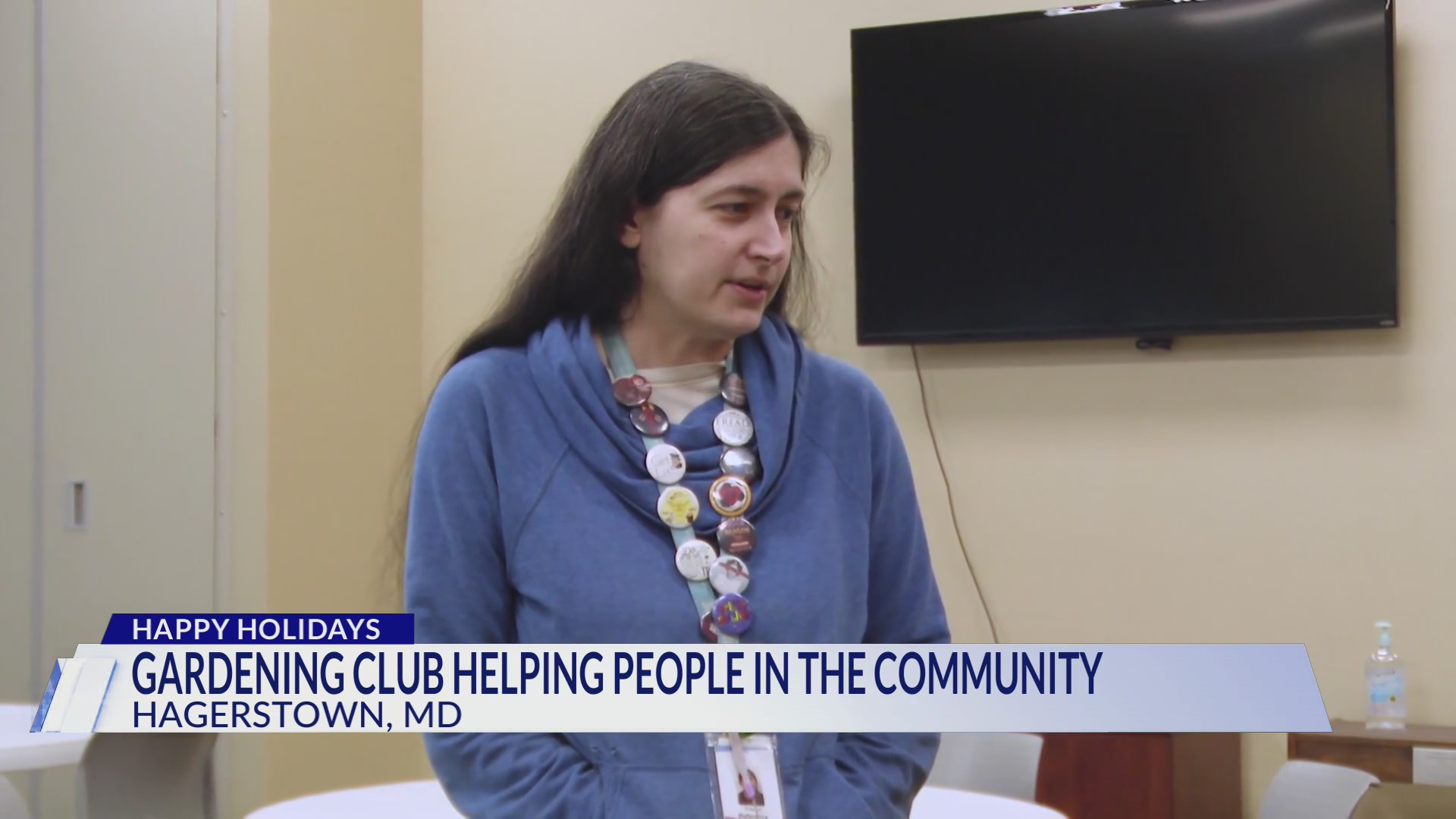 Gardening club helping people in the community