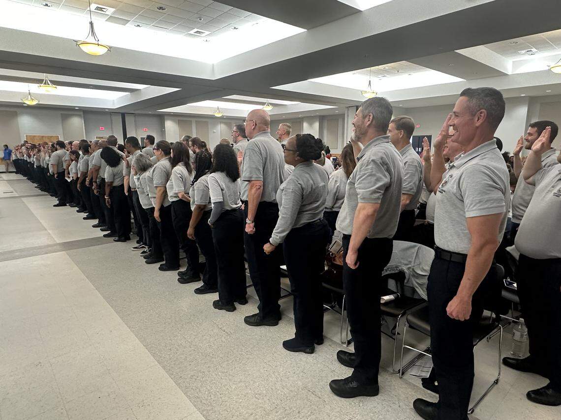 'Standard-bearers:' DMV welcomes its largest class of new front-line ...