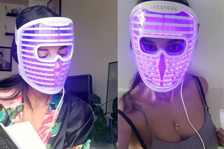 I tested iRESTORE’s Illumina face mask — one week in, I’m glowing