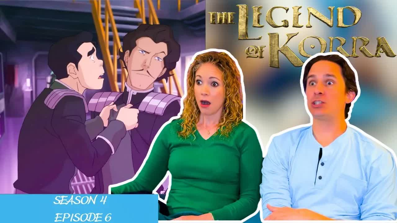 The Legend of Korra season 4 episode 6 reaction | Battle of Zaofu