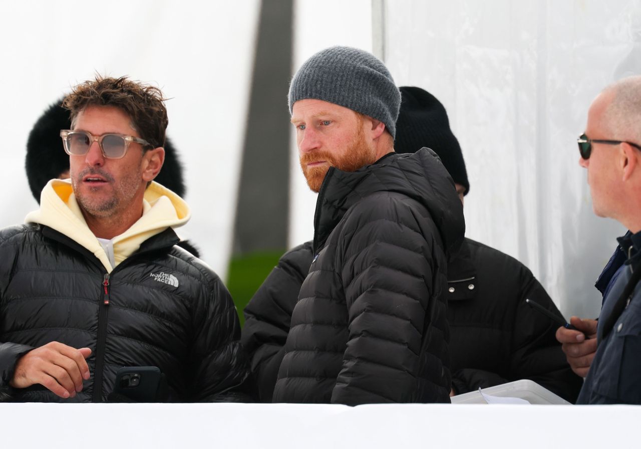 Prince Harry makes surprise appearance at World Snow Polo Championship ...