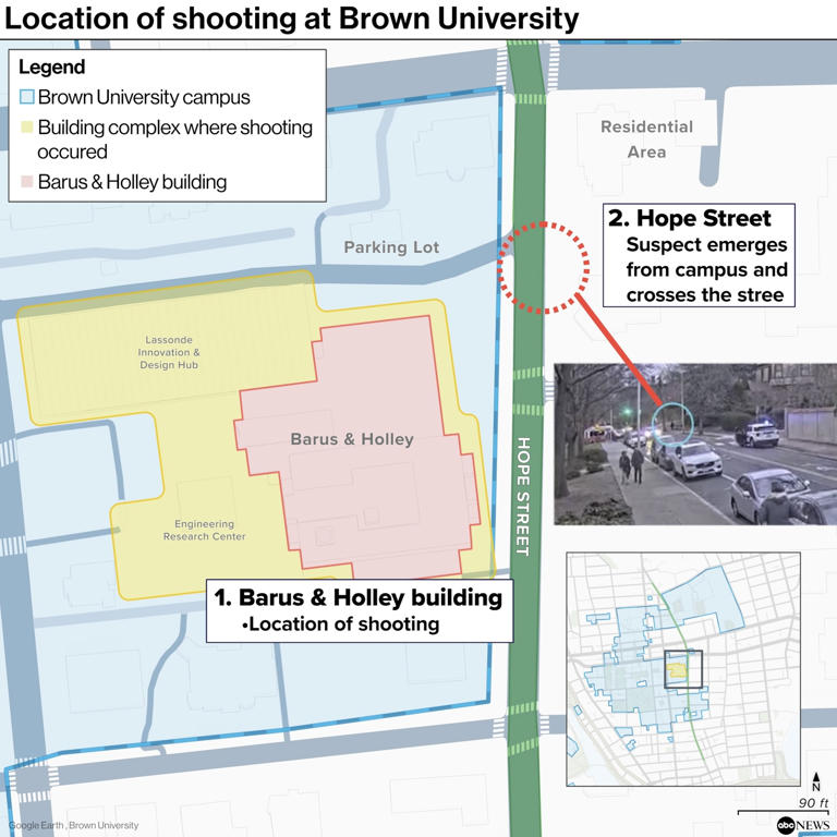 Latest in Brown University shooting: Individual seen near person of ...