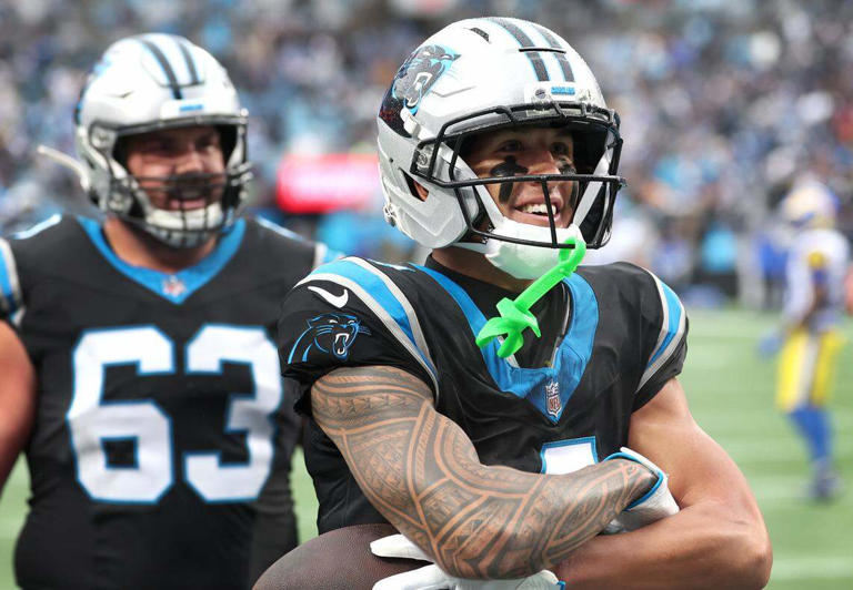 Panthers' Tetairoa McMillan eclipses Kelvin Benjamin's franchise rookie ...