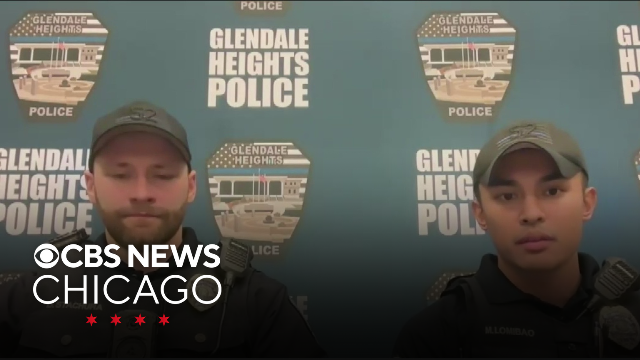 Glendale police officers recount rescuing 3 people after car crashed ...
