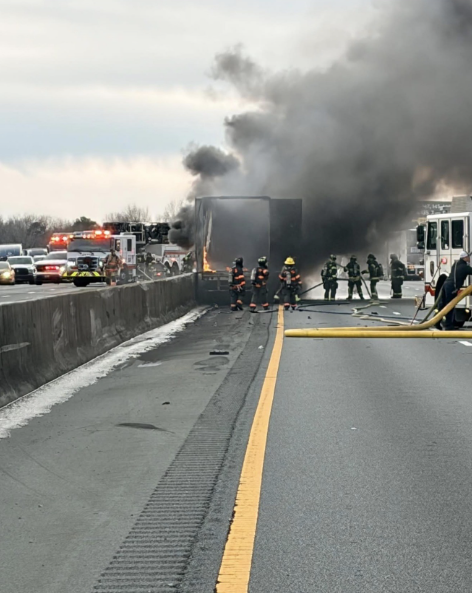 I-85/I-40 in Alamance County reopen after tractor-trailer fire