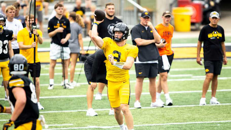 Iowa does not have a shortage of internal QB options to replace Mark ...