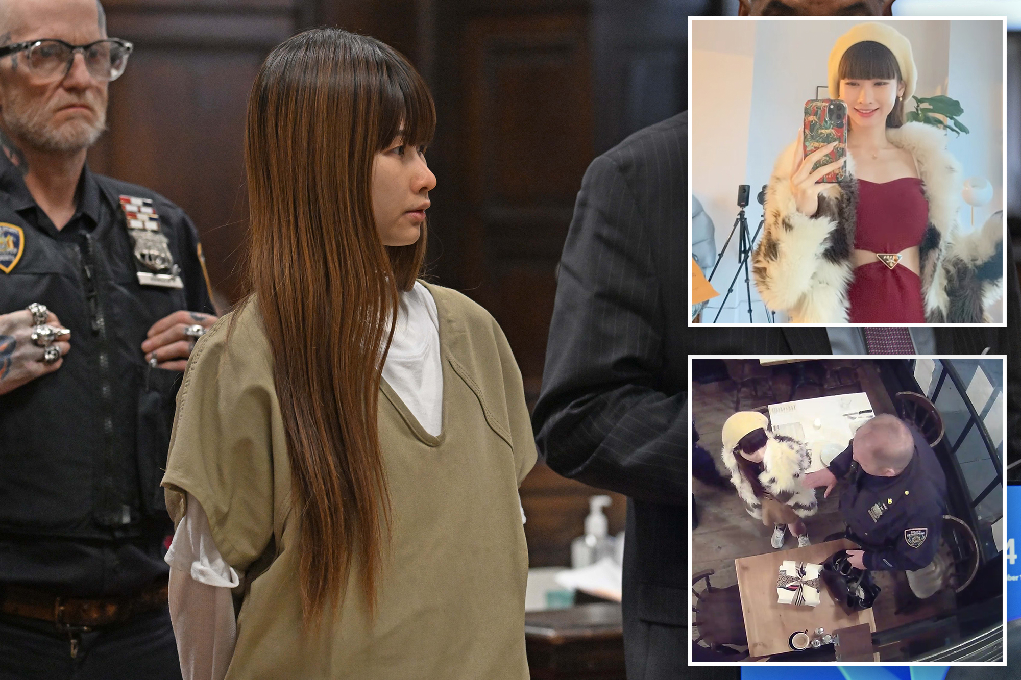 Judge scolds serial dine-and-dash diva Pei Chung after she interrupts hearing: 'When I speak you ...