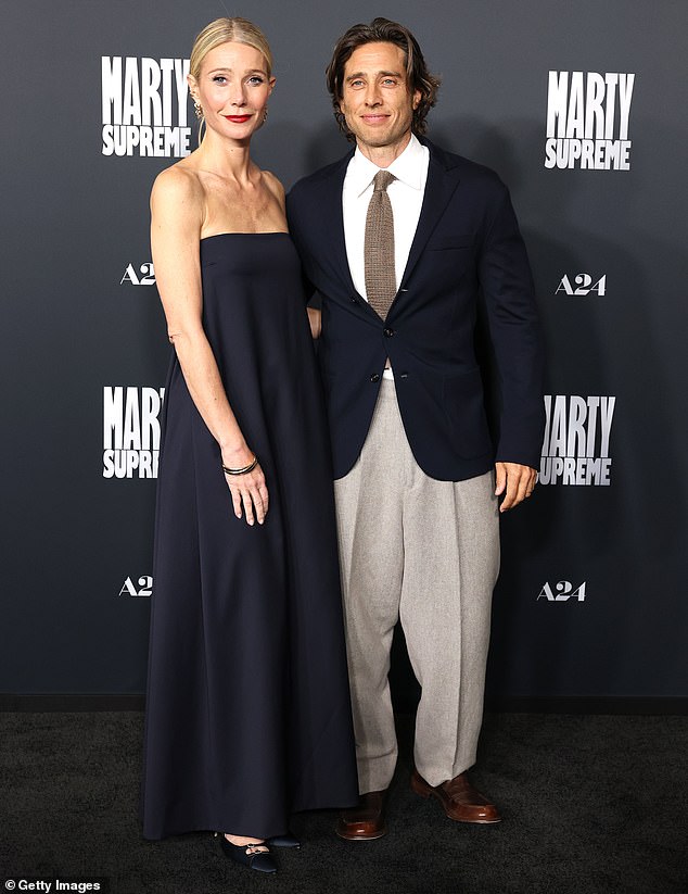 Gwyneth Paltrow makes the rare move of bringing her stepkids out
