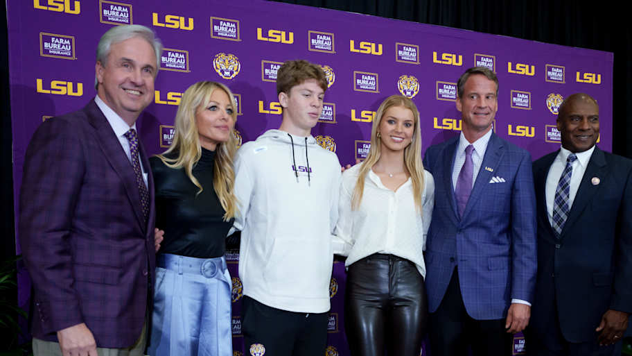 Lane Kiffin’s wife Layla stuns in sleeveless black fit at 'mamas ...