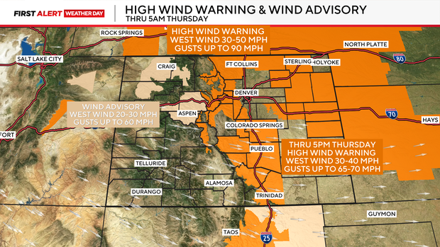 Jet stream-charged downslope winds hammer Colorado's Front Range with ...
