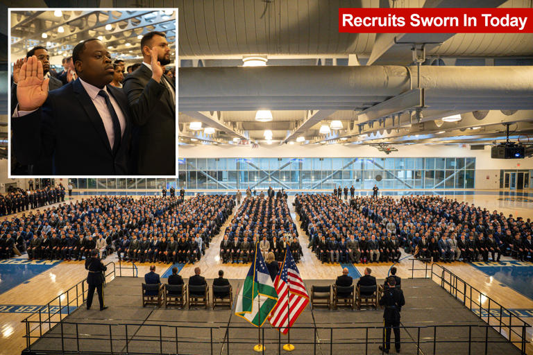 NYPD touts record hiring numbers — rebutting union’s claim of exodus ...