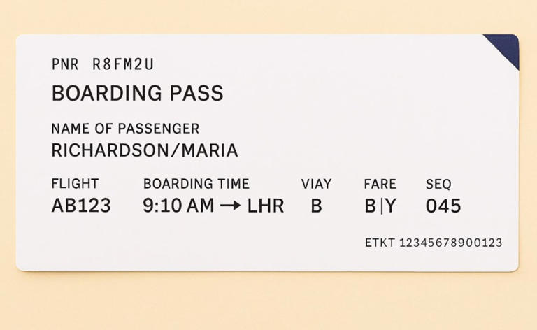 How to decode your boarding pass: What every term really means