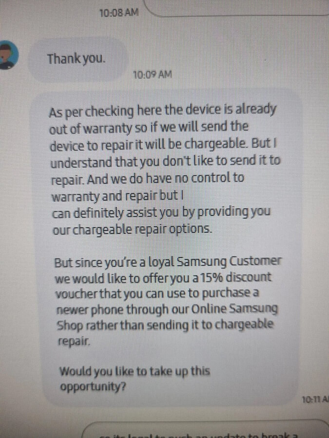 Frustrated smartphone user shares distressing experience after recent ...