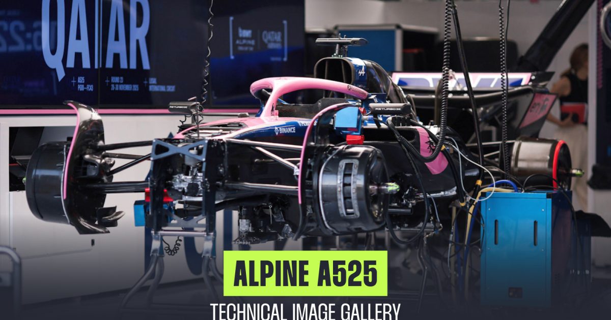 F1 uncovered: A final peek beneath the covers of the Alpine A525