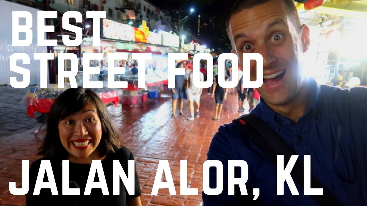 Jalan Alor street food - Kuala Lumpur street food + Helipad bar KL ...