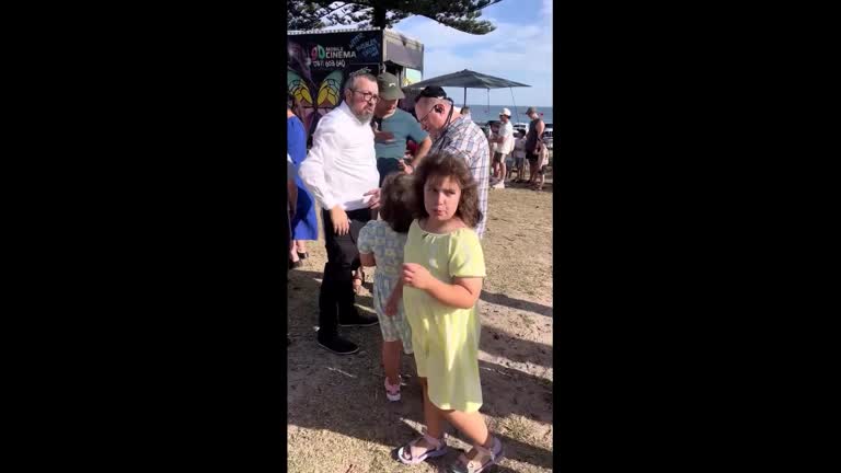 Family video shows Bondi shooting victims Matilda and Rabbi Eli ...