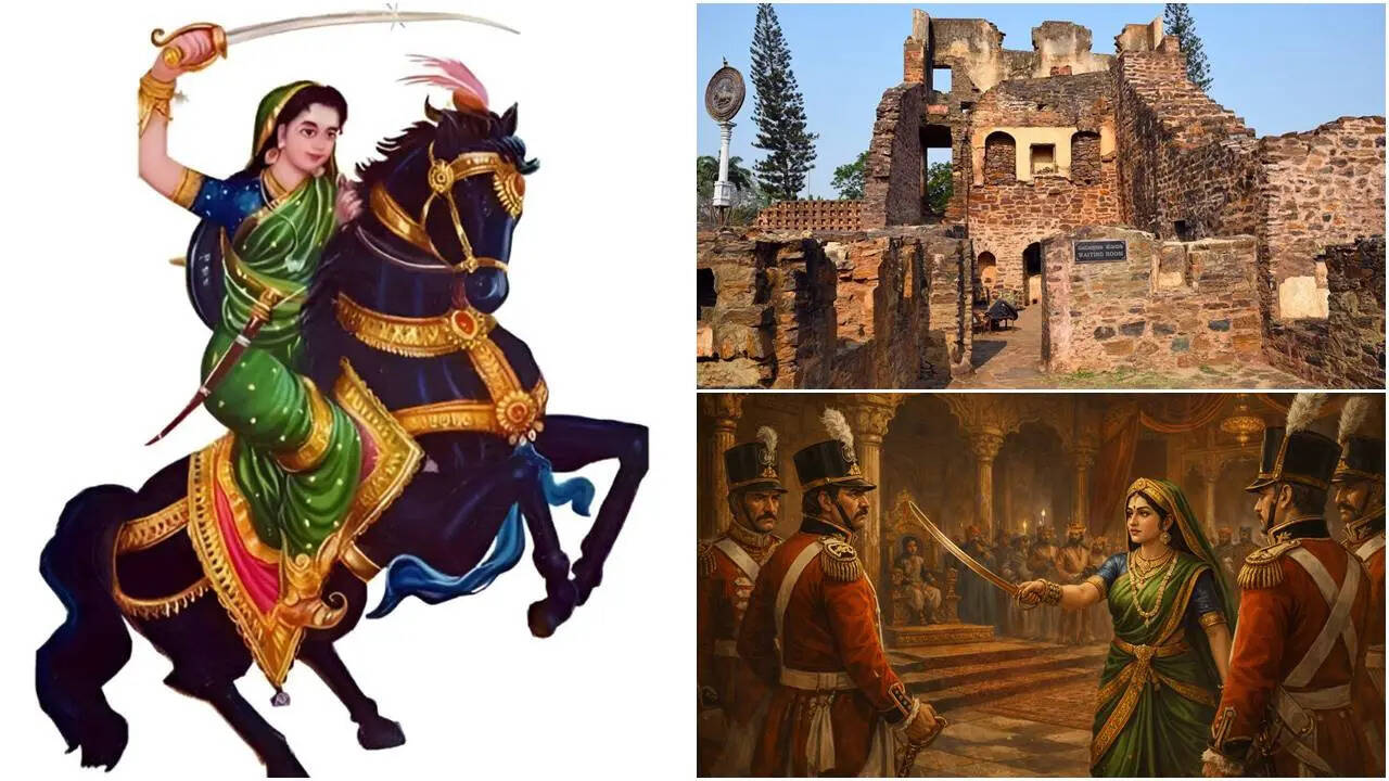 Kittur Rani Chennamma: The 1824 revolt, the fort that still stands and ...