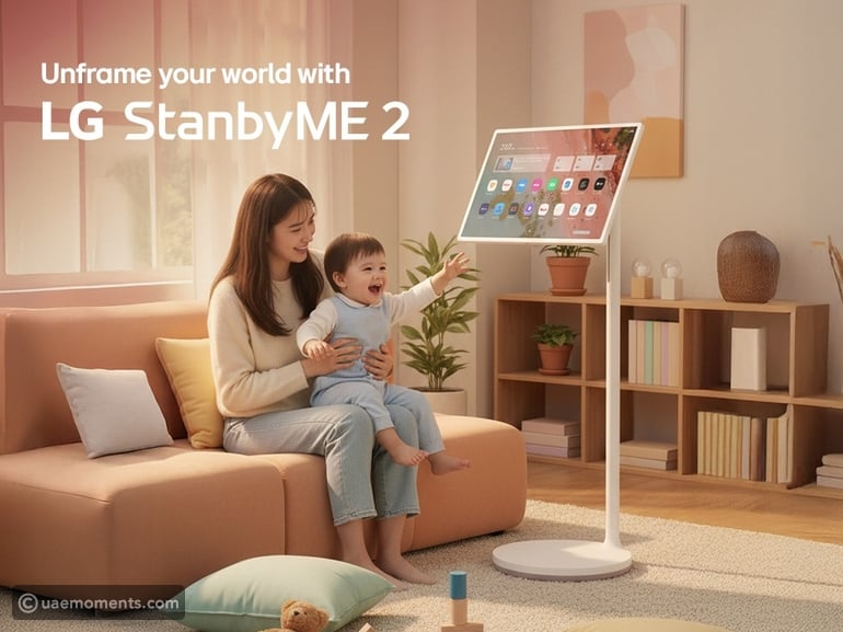 LG StanbyME 2: 27” portable touch screen for every space