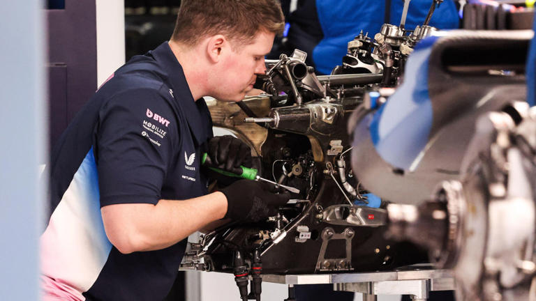 F1 uncovered: A final peek beneath the covers of the Alpine A525