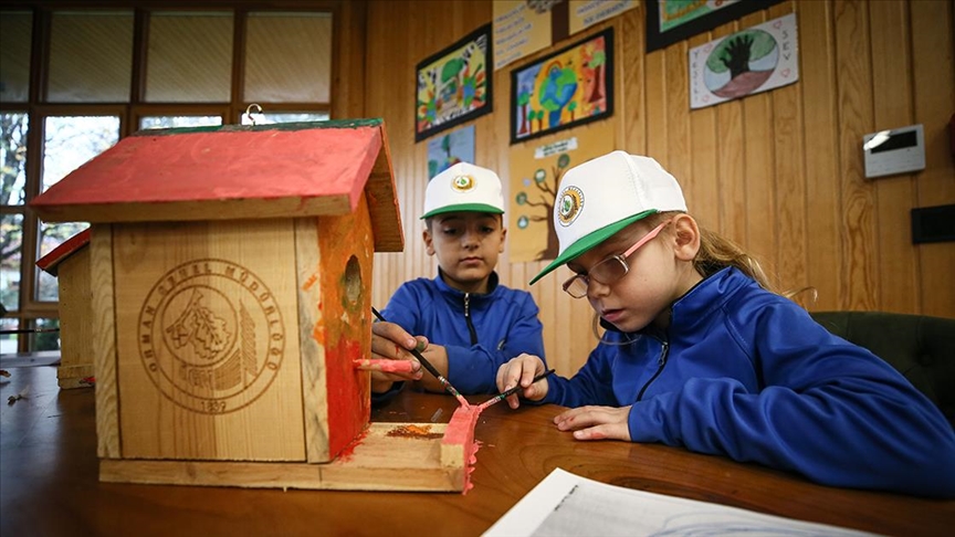 Orman akademisinde binlerce çocuğa doğa sevgisi aşılandı