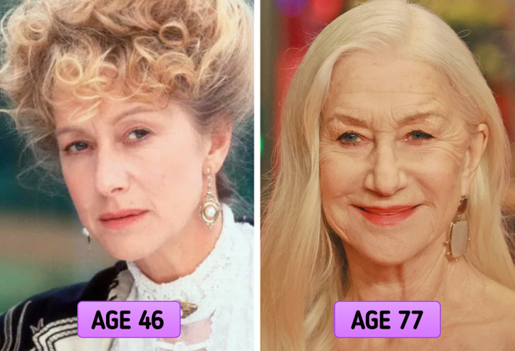 15 celebrities who embrace aging gracefully — no fillers required