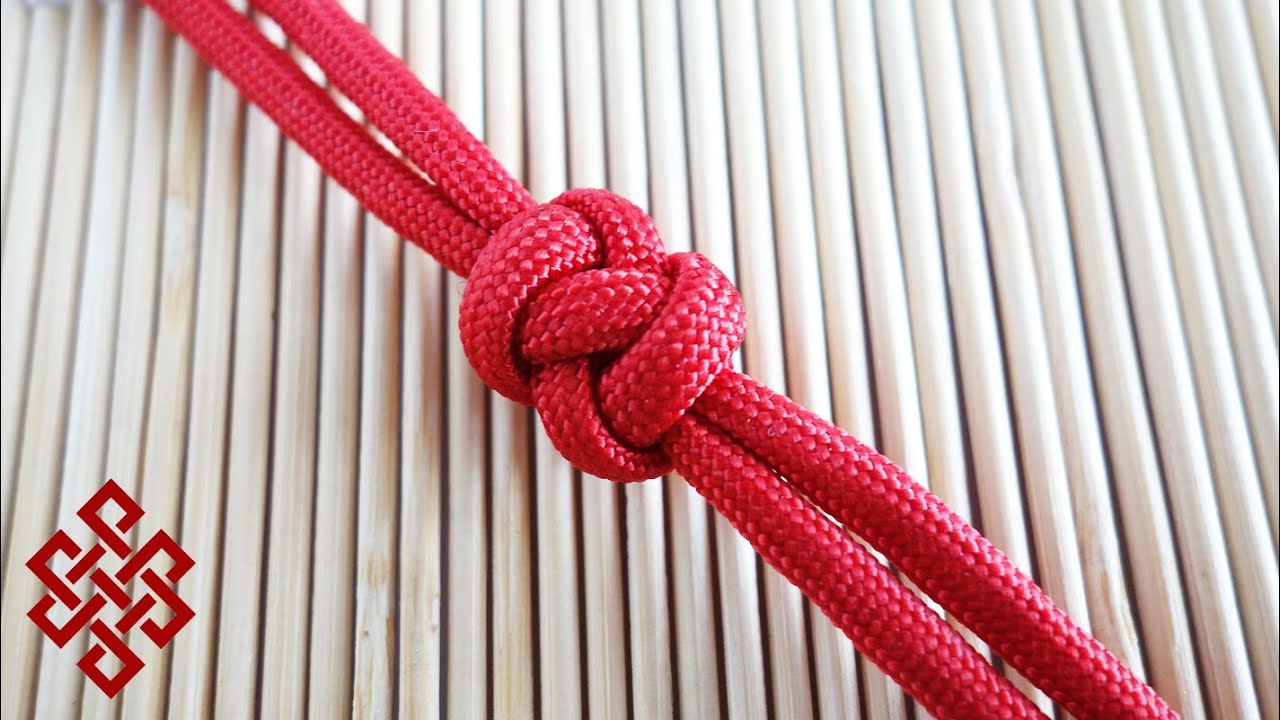 How to tie a crown and diamond knot – paracord tutorial