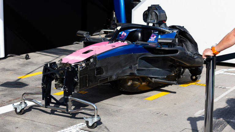 F1 uncovered: A final peek beneath the covers of the Alpine A525