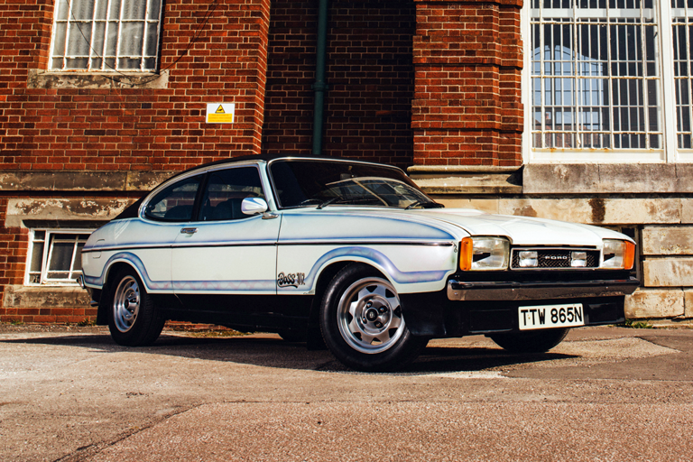 The unique Ford Capri that’s also a work of art