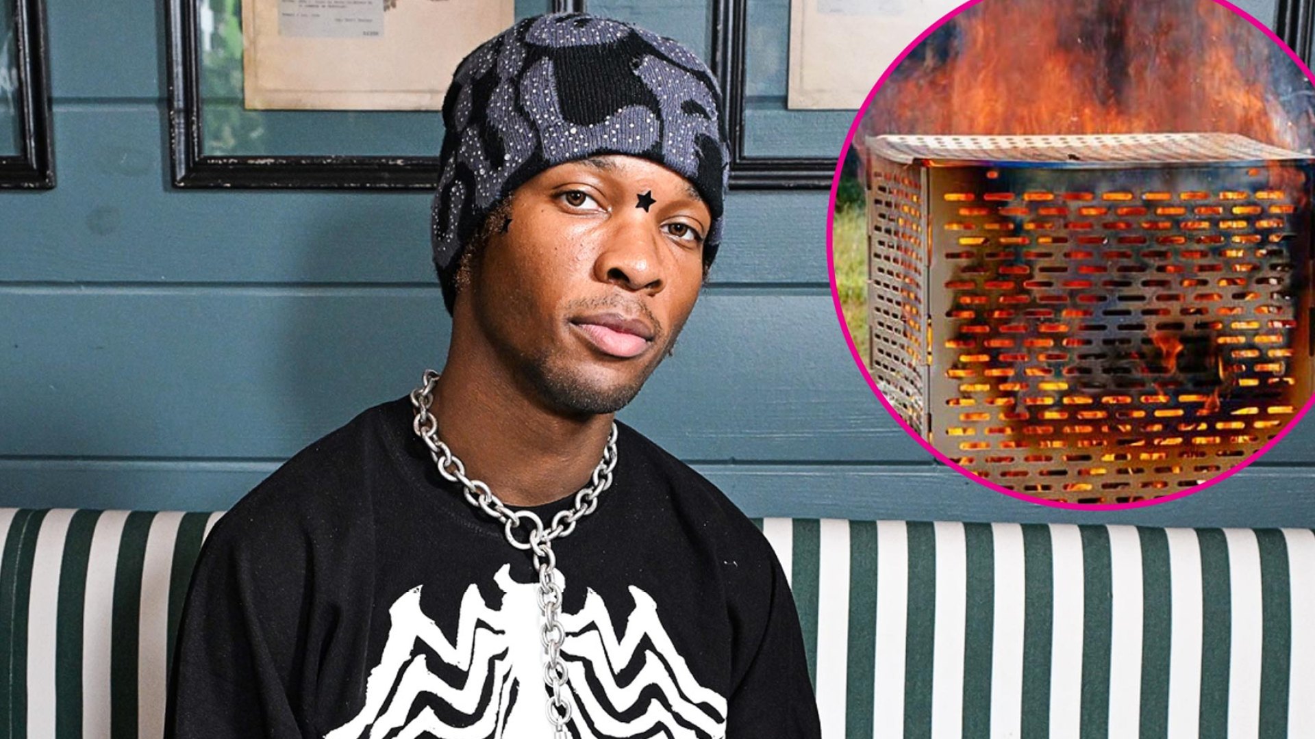 Burn cage found in singer D4vd's former home, private investigator claims
