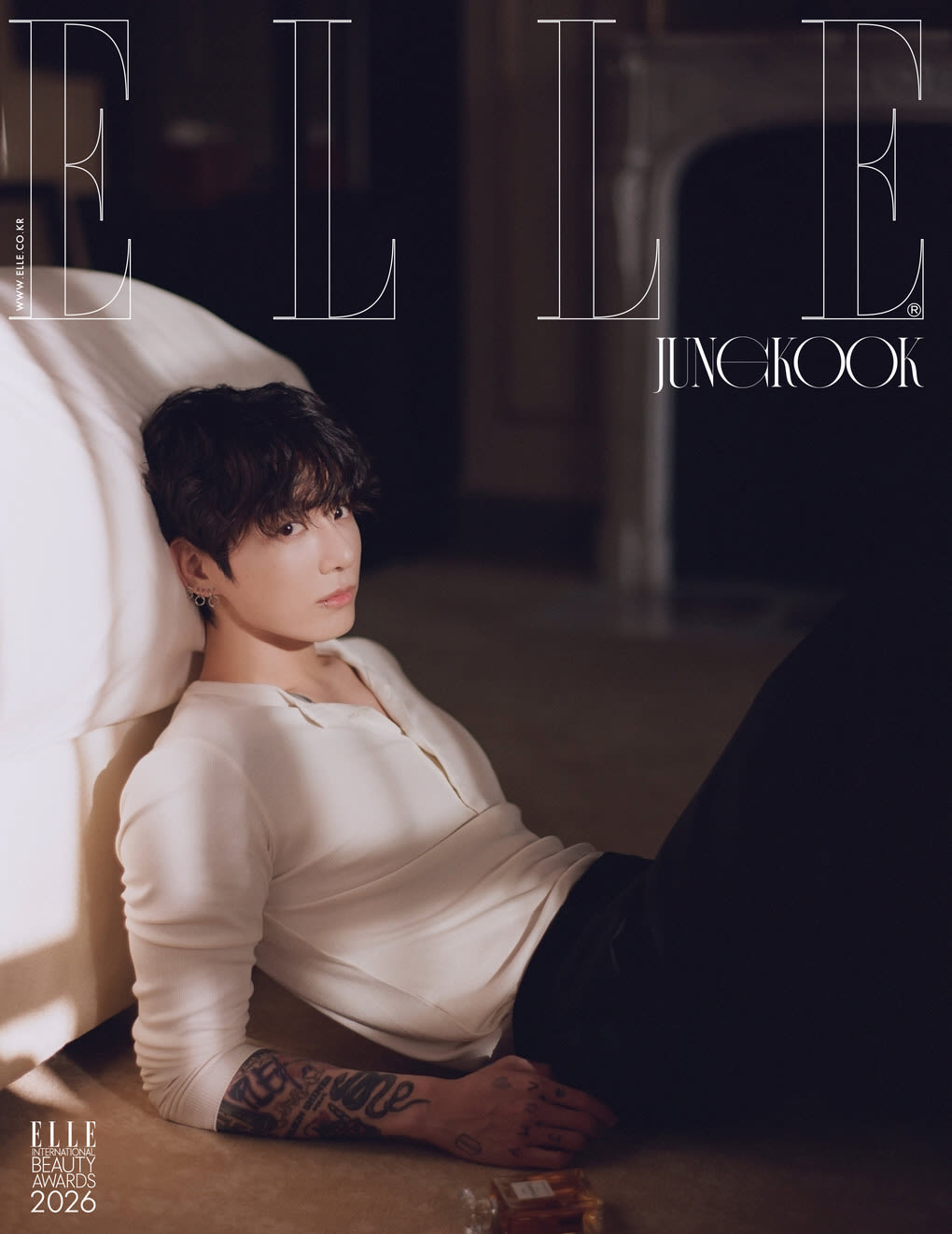 Jungkook covers Elle Korea January 2026, reflects on music as life itself
