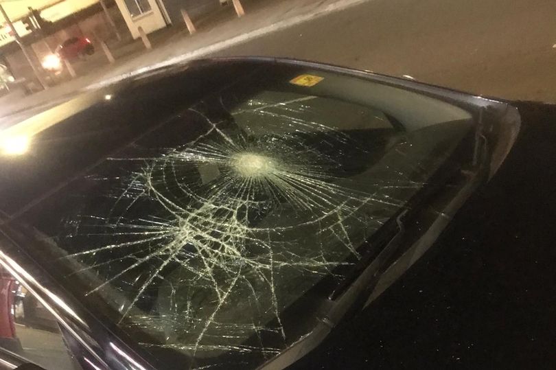 Taxi driver's appeal after his cab is smashed twice in one night