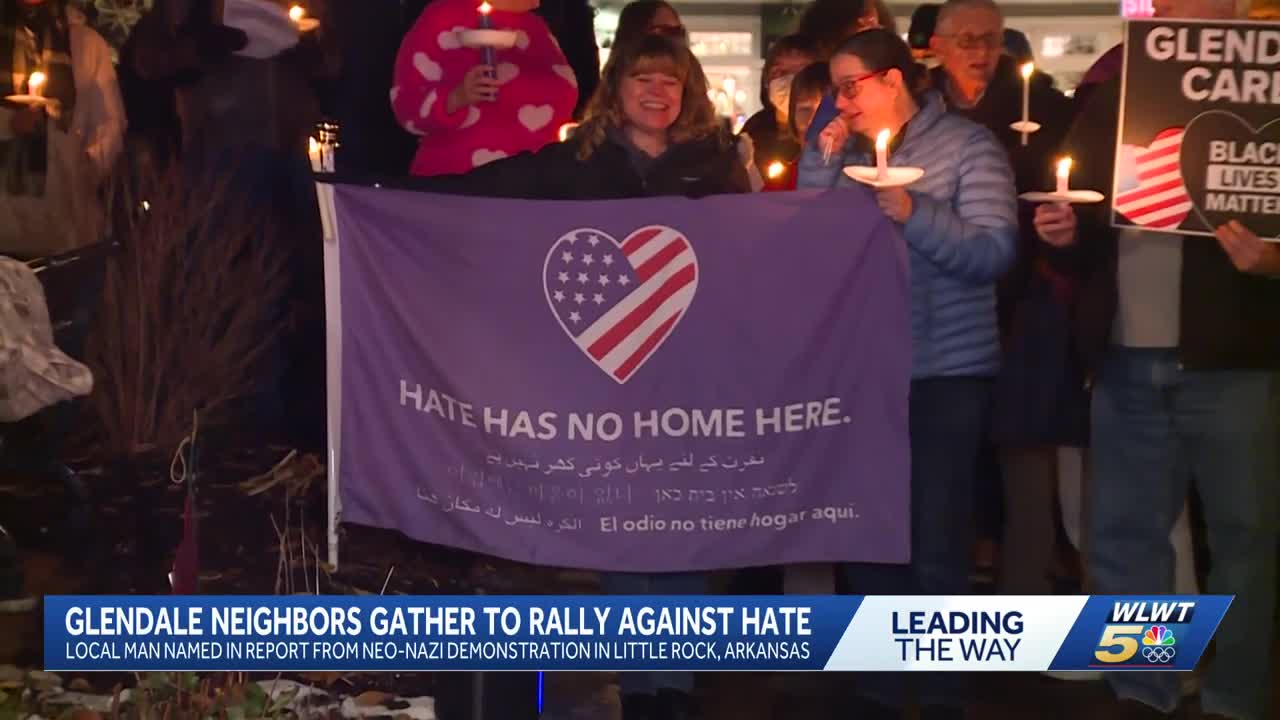 Glendale neighbors rally against hate after local man named in neo-Nazi ...