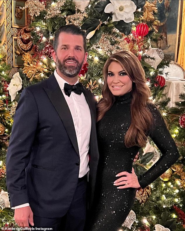 Kimberly Guilfoyle's bitter reaction to Don Jr's engagement with ...