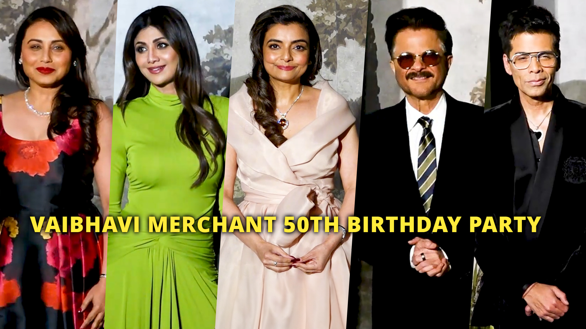 Iconic choreographer Vaibhavi Merchant celebrates her lavish 50th ...