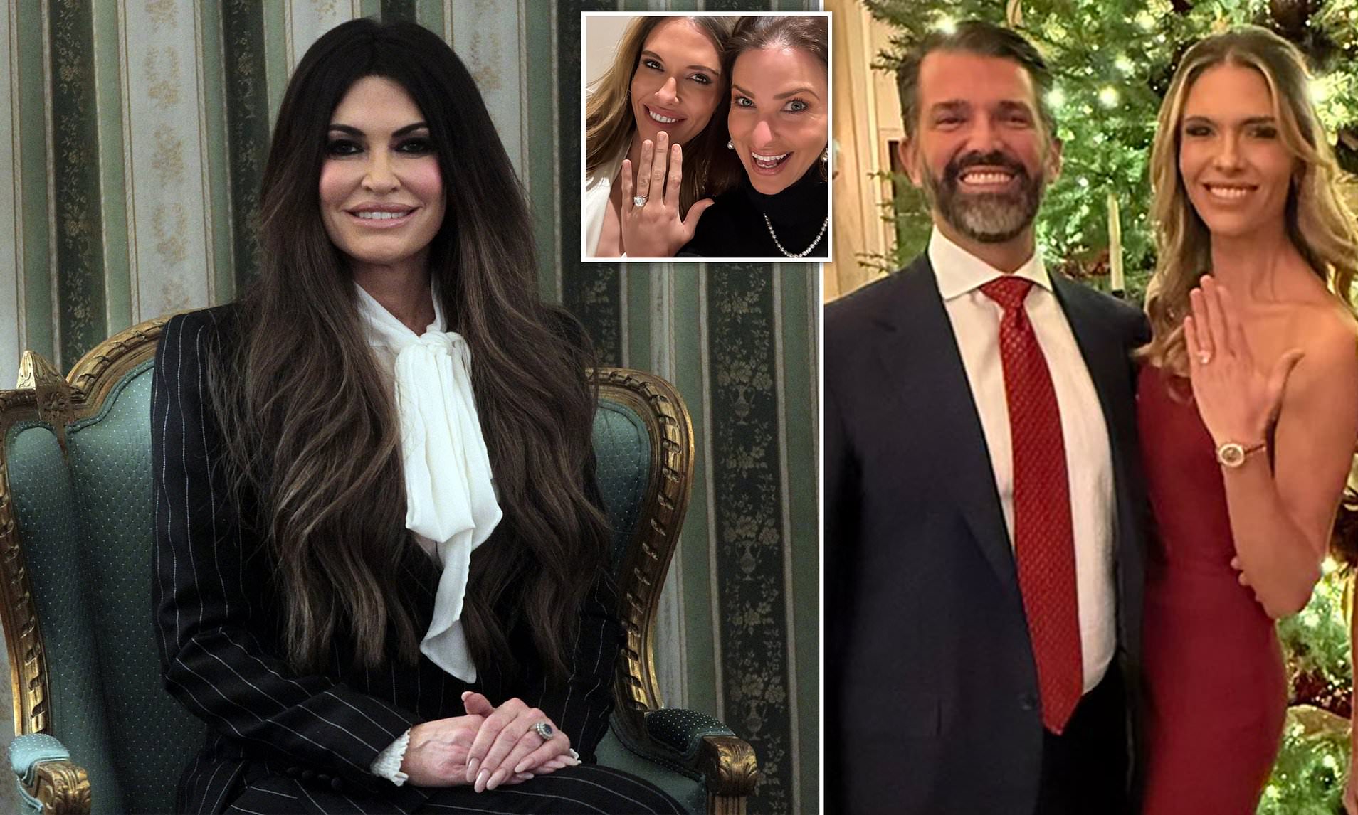Kimberly Guilfoyle's bitter reaction to Don Jr's engagement with ...