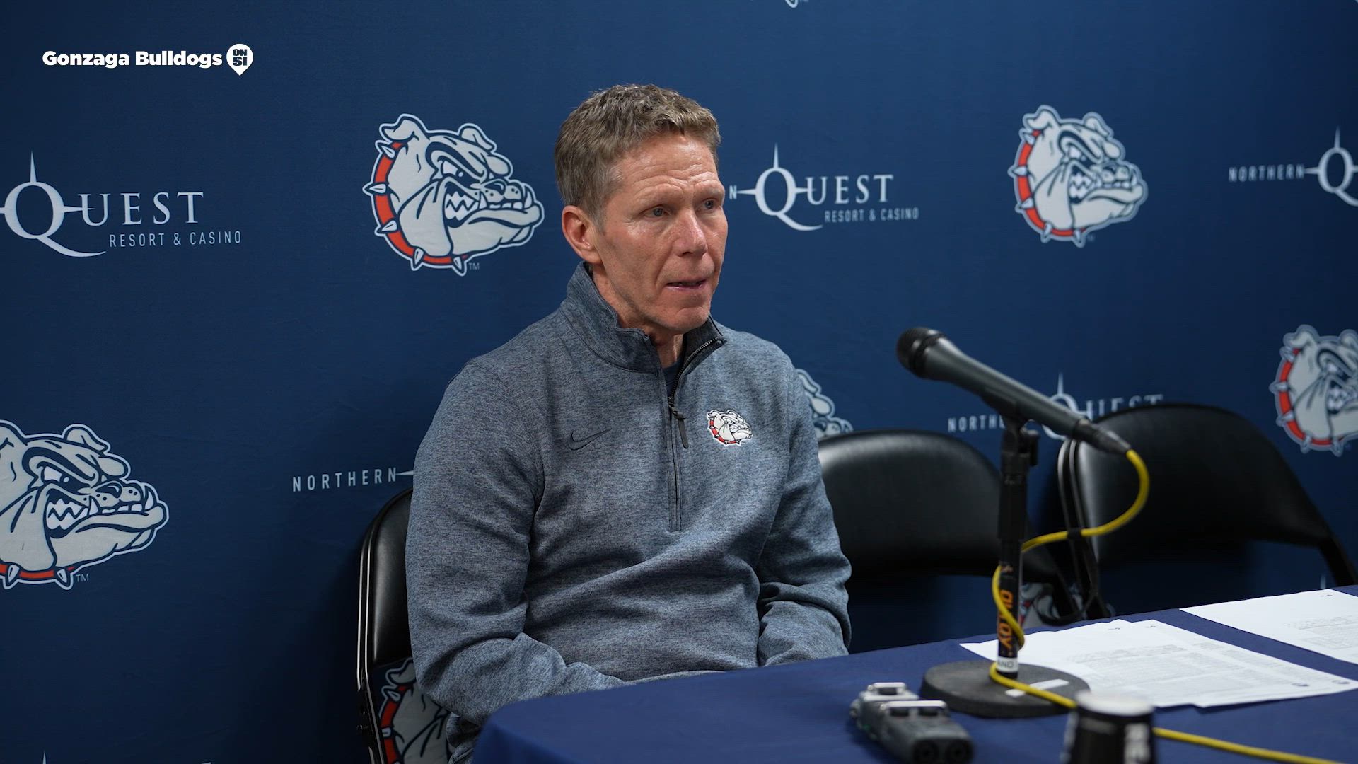 Gonzaga's Mark Few on Steele Venters' dunk and growth this season and ...