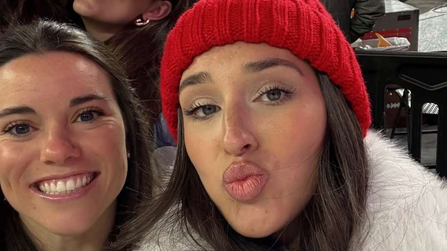 Drake Maye's wife Ann turns heads in leopard-print dress, boots ...