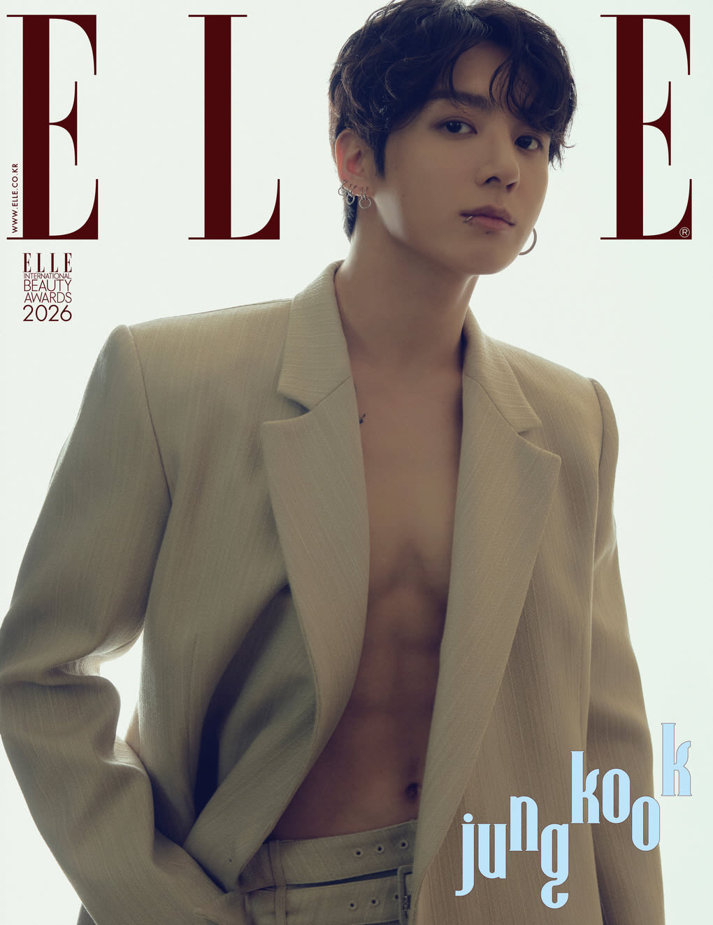 Jungkook covers Elle Korea January 2026, reflects on music as life itself