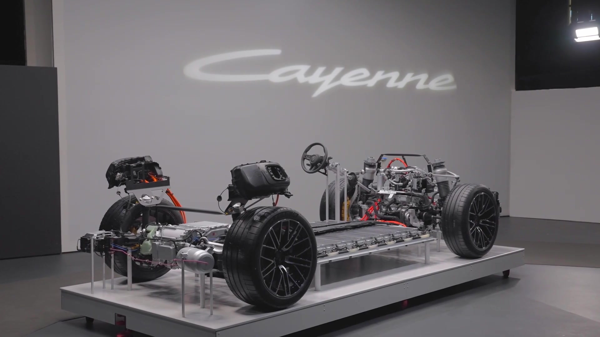 Porsche Cayenne electric - rolling chassis
