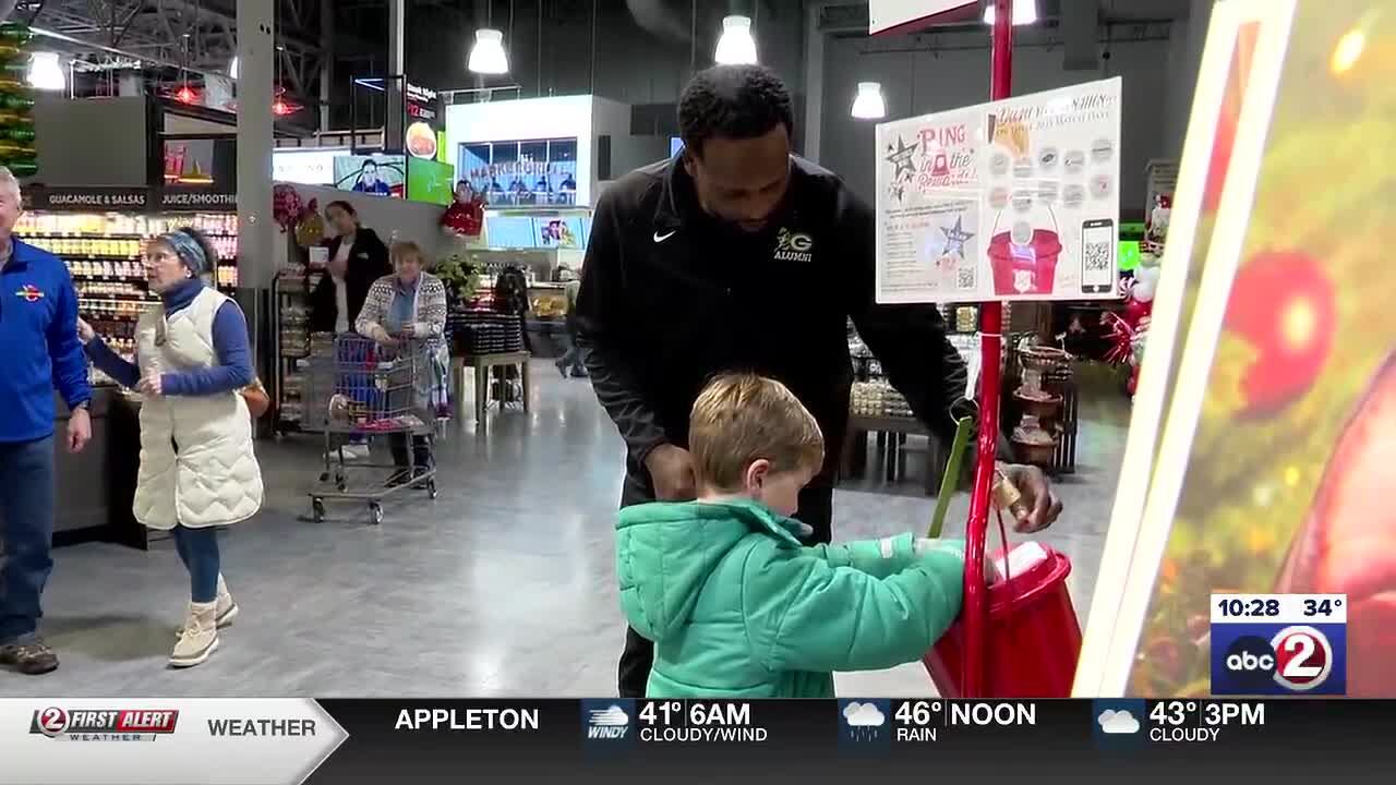 Packers alumnus competes in Salvation Army bell-ringing rivalry VS the ...