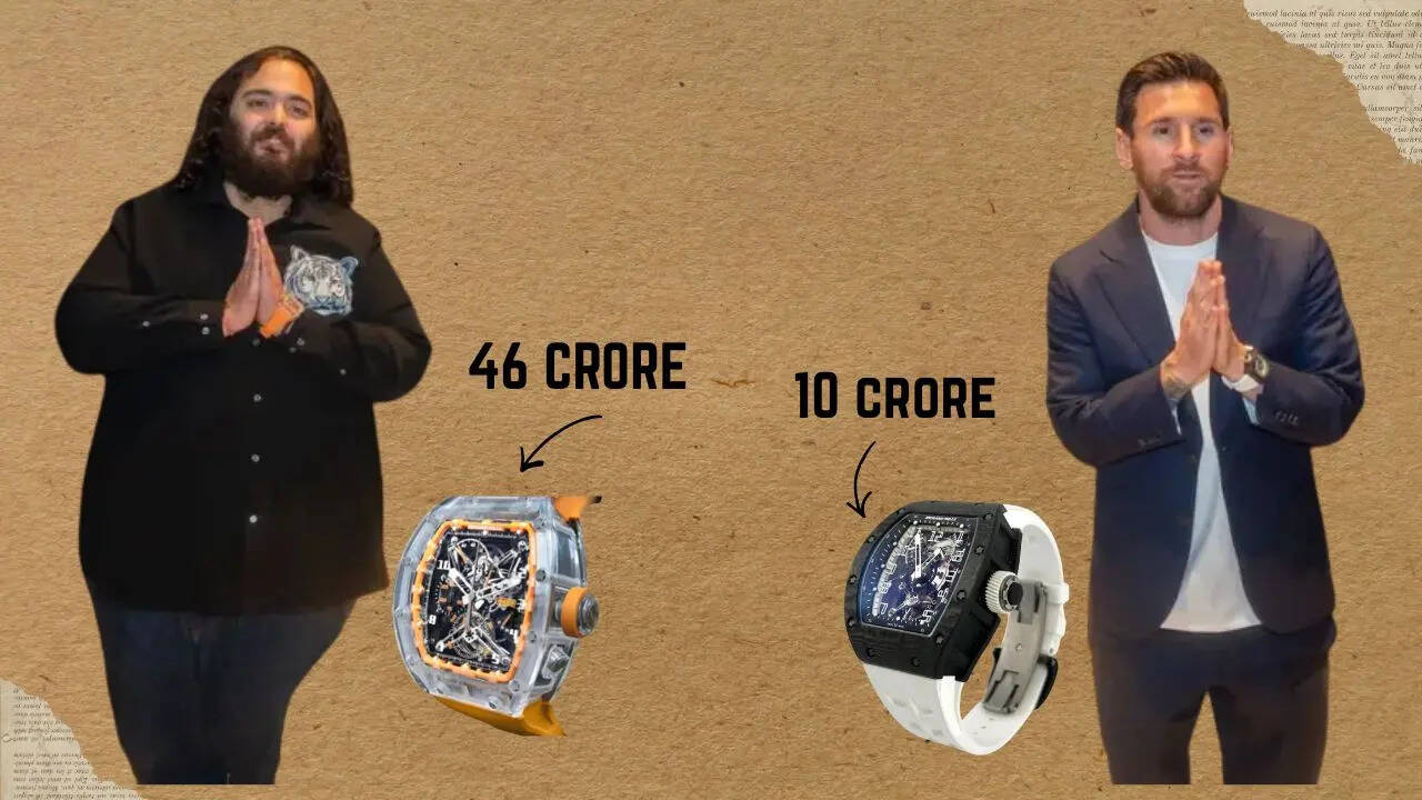 You’ve seen Lionel Messi’s ₹10 crore watch gifted by Anant Ambani, but ...