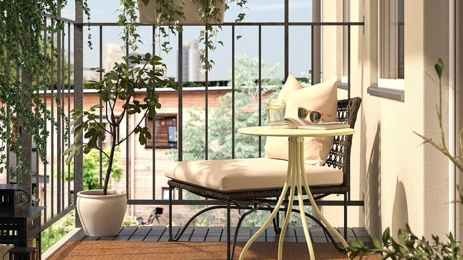 He cambiado la decoración de mi piso y esta mesa auxiliar de Ikea le da ...