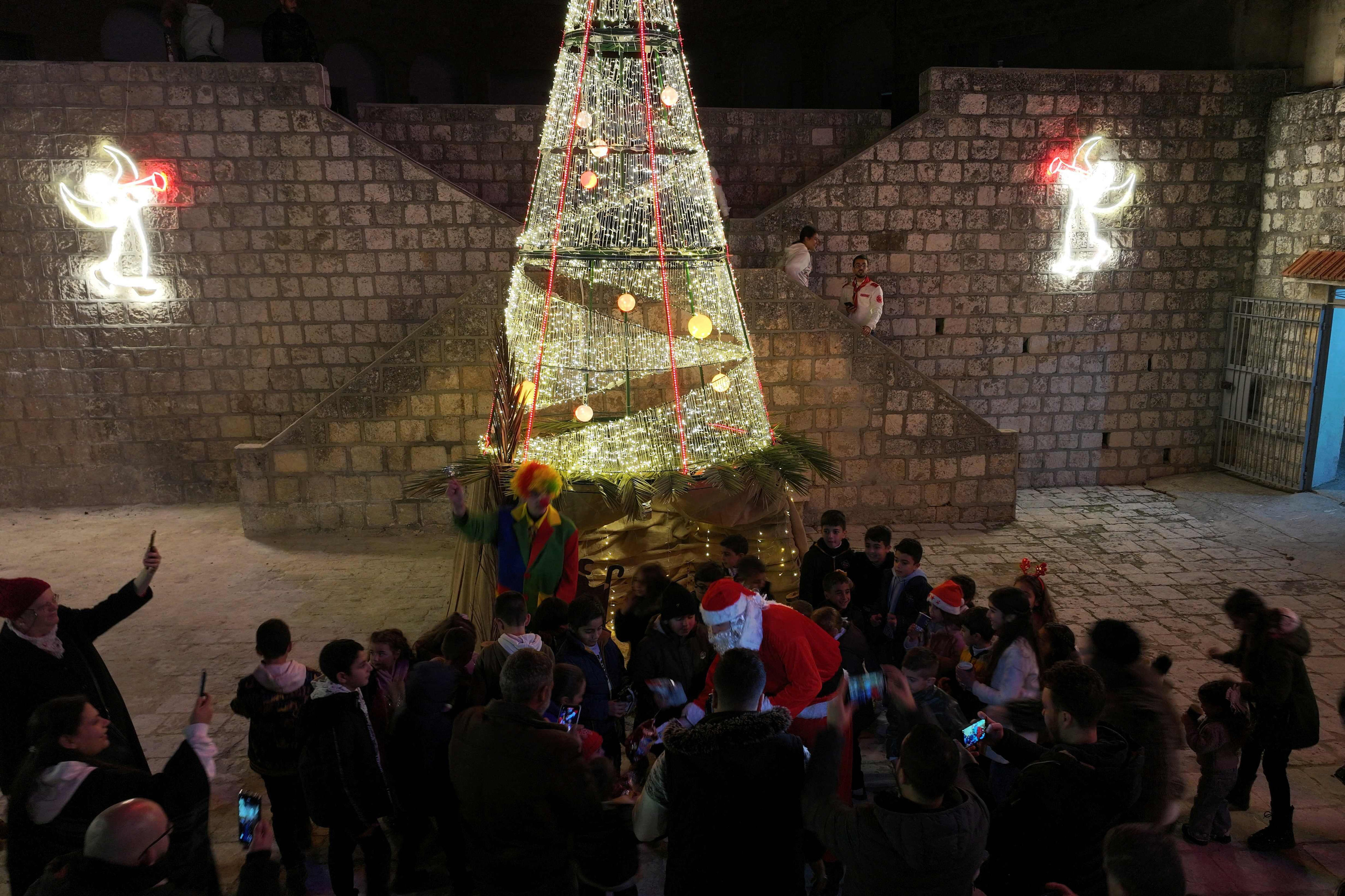 Christmas joy returns to Syria's Idlib after years of civil war
