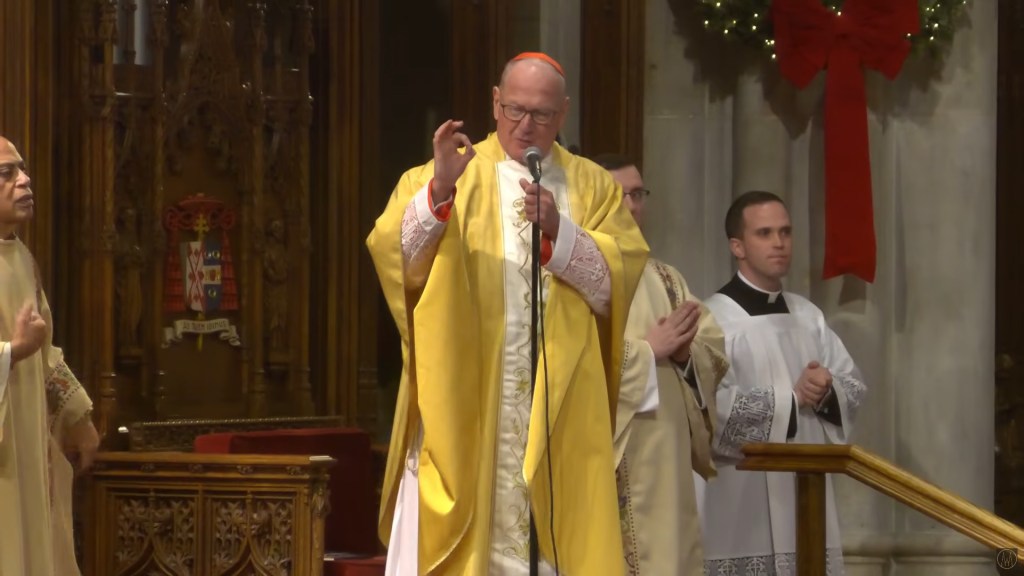 Cardinal Dolan holds final midnight Mass at St. Patrick’s Cathedral ...