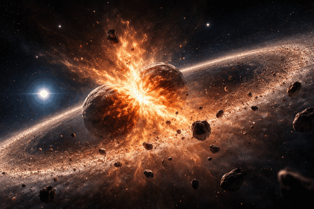 Why astronomers think planets are colliding more often than we believed