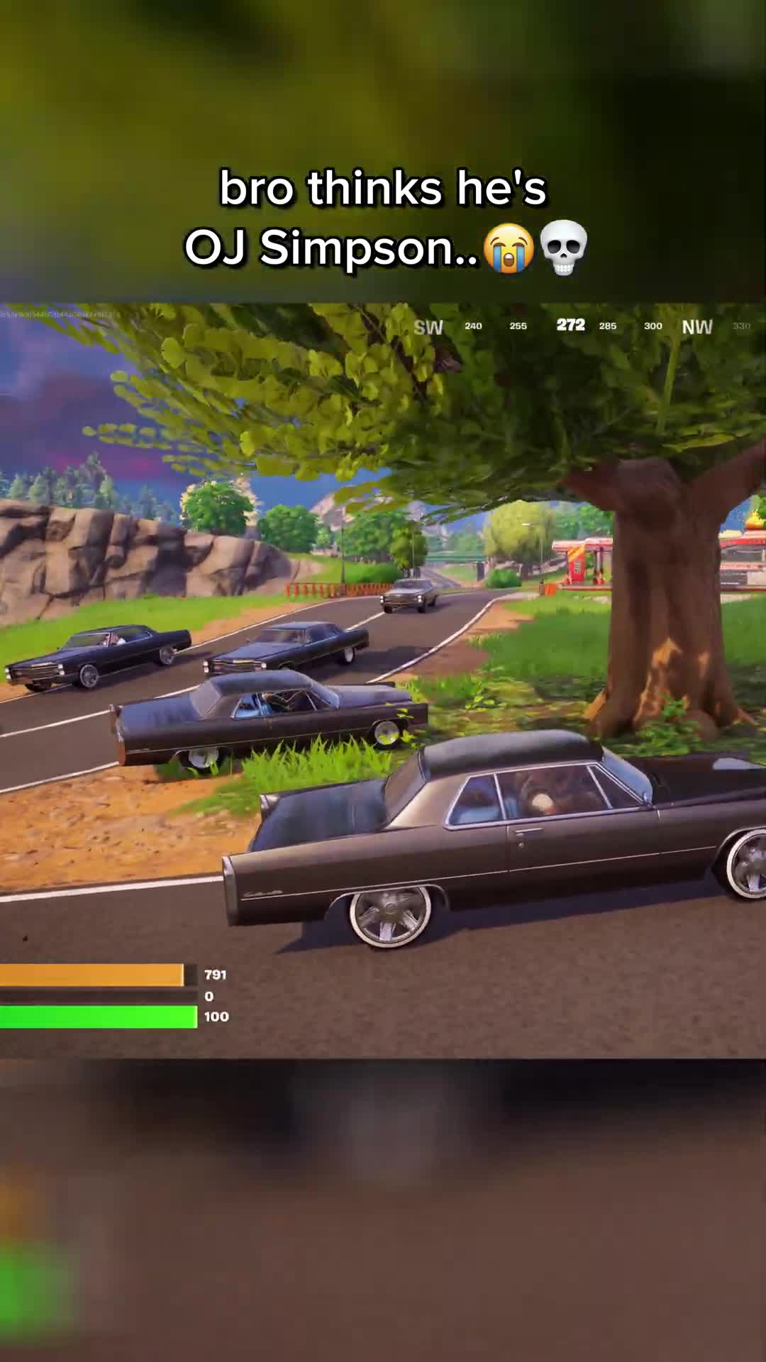 OJ Simpson in Fortnite ☠️