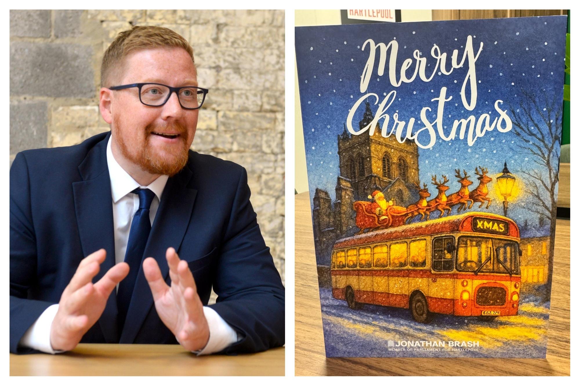 Hartlepool MP Jonathan Brash's Christmas message: 'People make our town ...
