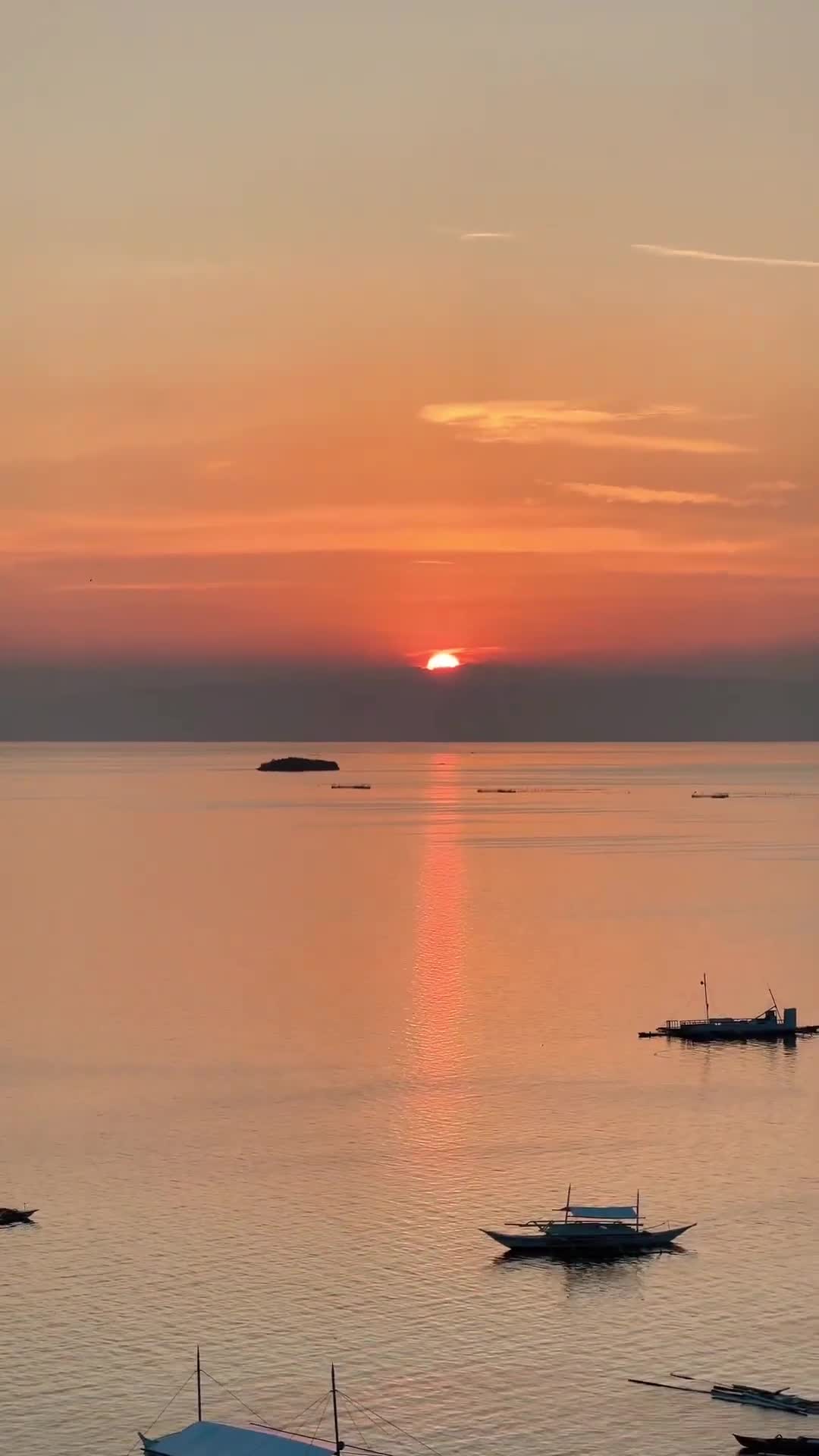 Sunset in Bohol is on a different level 😮 🇵🇭 #shorts