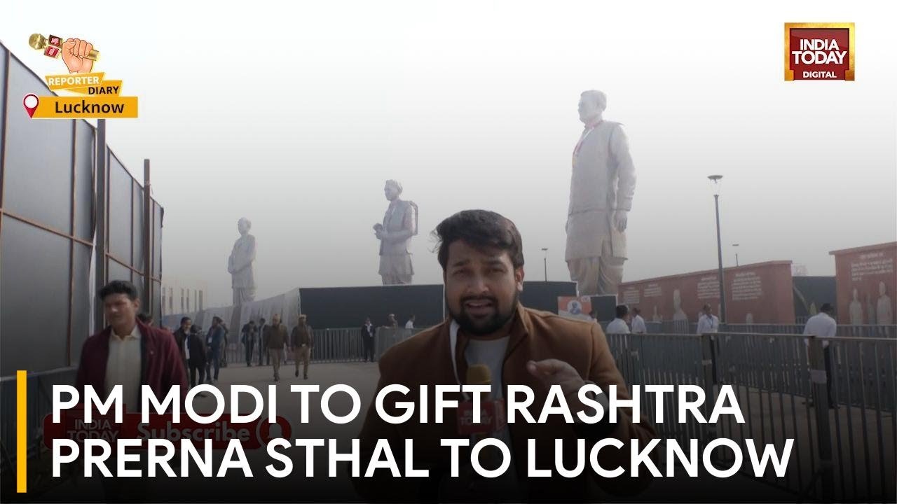 PM Modi to inaugurate Rashtra Prerna Sthal in Lucknow on Vajpayee's ...