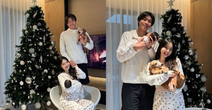 Nita Vior rayakan Natal 2025 bareng anak dan suami, sang selebgram ...